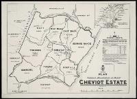 Plan shewing boundaries of blocks, Cheviot Estate : 1893 - Christchurch ...