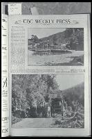 The punt over the Inangahua River on the Reefton/Westport Road and the ...